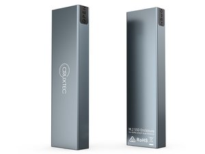 Cruxtec M2NC3-SG NVMe and NGFF Dual Protocol M.2 SSD to USB-C Enclosure [M2NC3-SG]