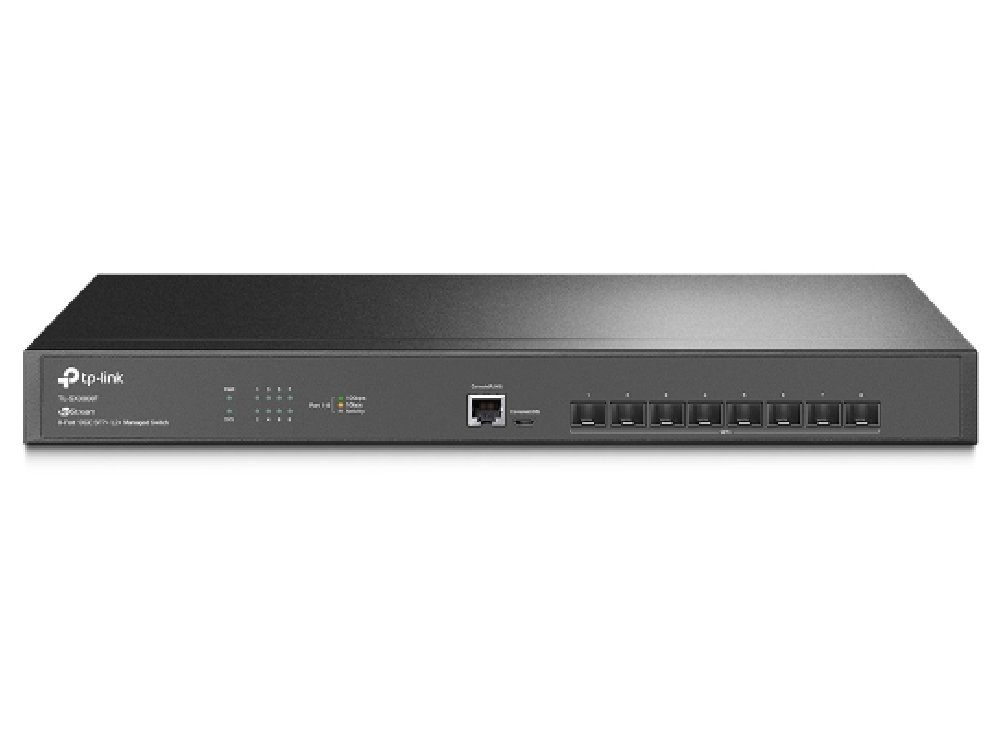 TP-Link TL-SX3008F JetStream 8-Port 10GE SFP+ L2+ Managed Switch [SX3008F]