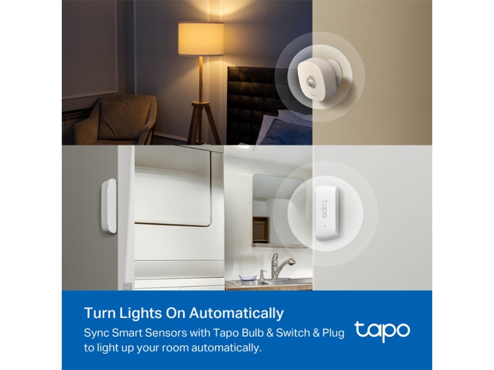TP-Link Tapo T30 Smart Sensor Starter Kit (Tapo H100 × 1 + Tapo T100 × ...