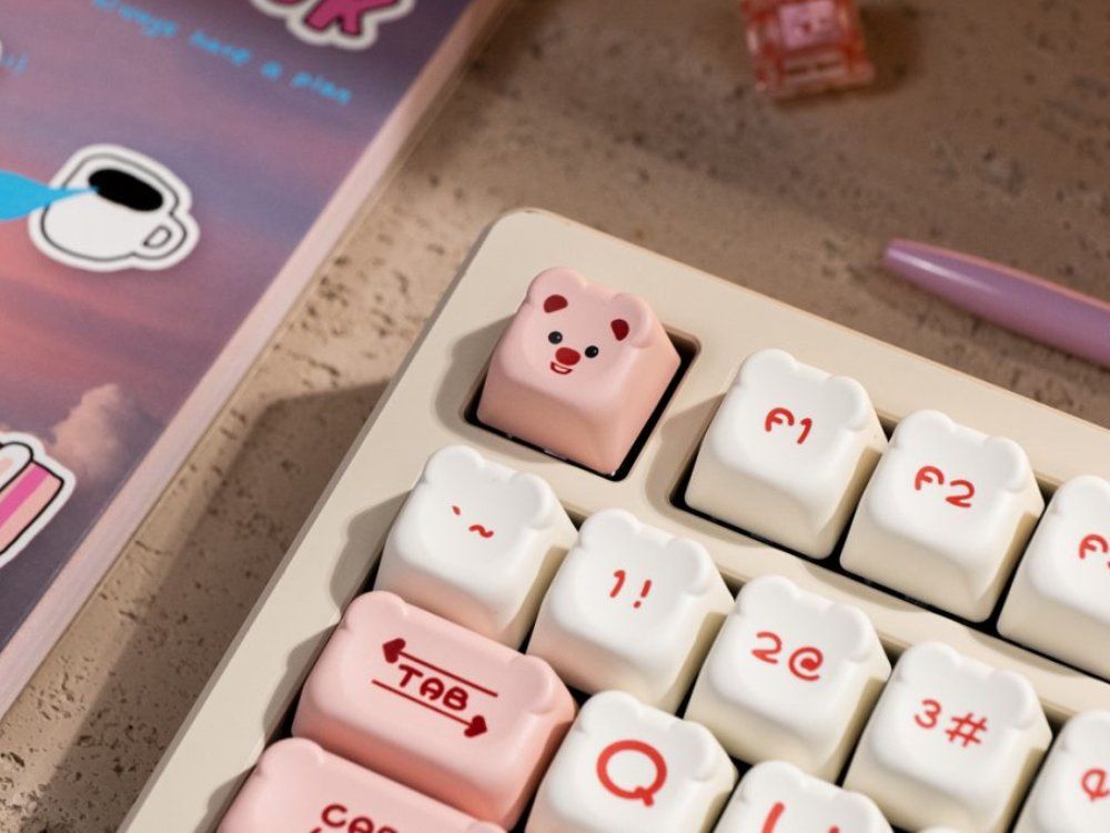 Akko Dim Sum Bear Keycap Set (122-Key) [6925758630184]