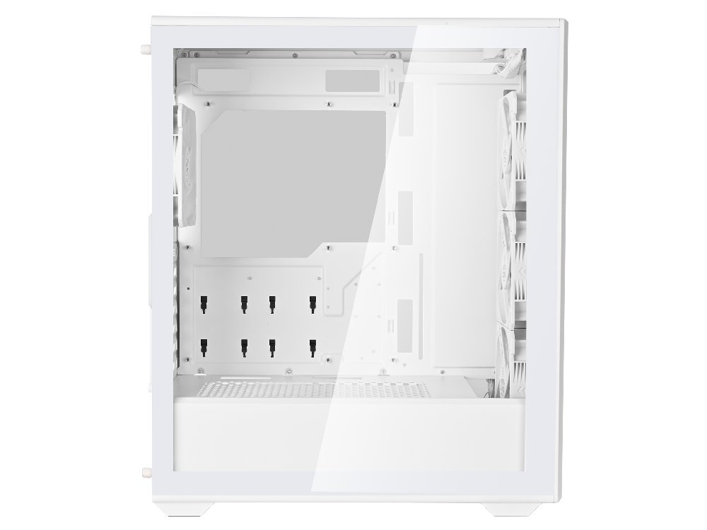 SilverStone FARA 515X Tempered Glass ATX Mid-Tower Case - White [SST ...