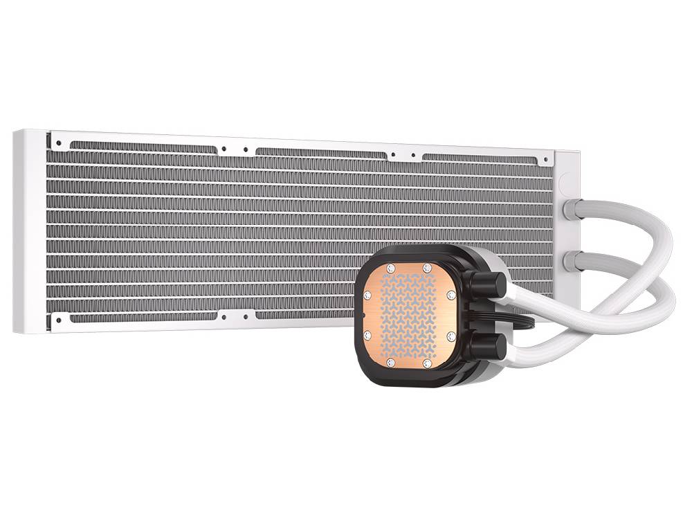 Corsair NAUTILUS 360 RS ARGB 360mm Liquid CPU Cooler - White [CW ...