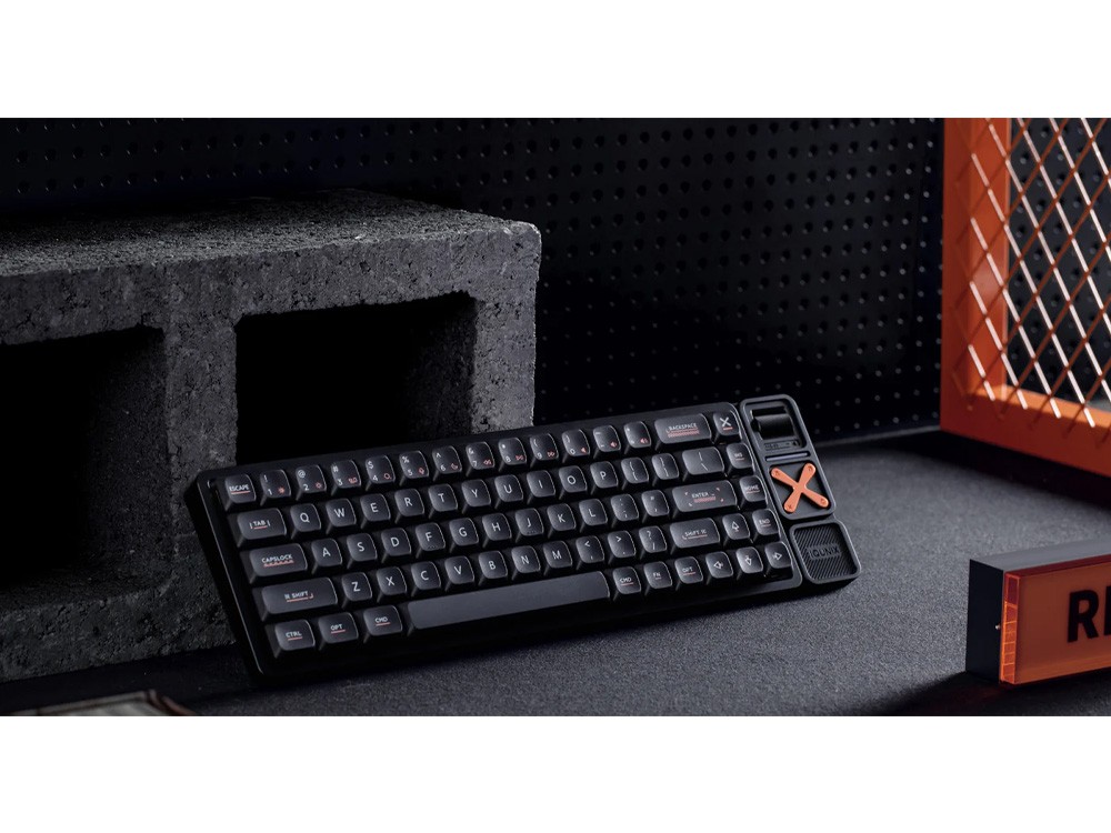 IQUNIX Magi65 Pro Aluminum Wireless Low Profile Gold Red Switch ...