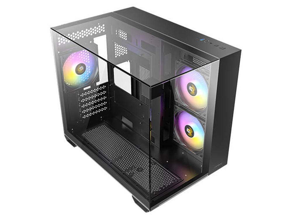Antec CX600M Trio ARGB Micro-ATX Mini-Tower Case - Black [CX600M TRIO ...