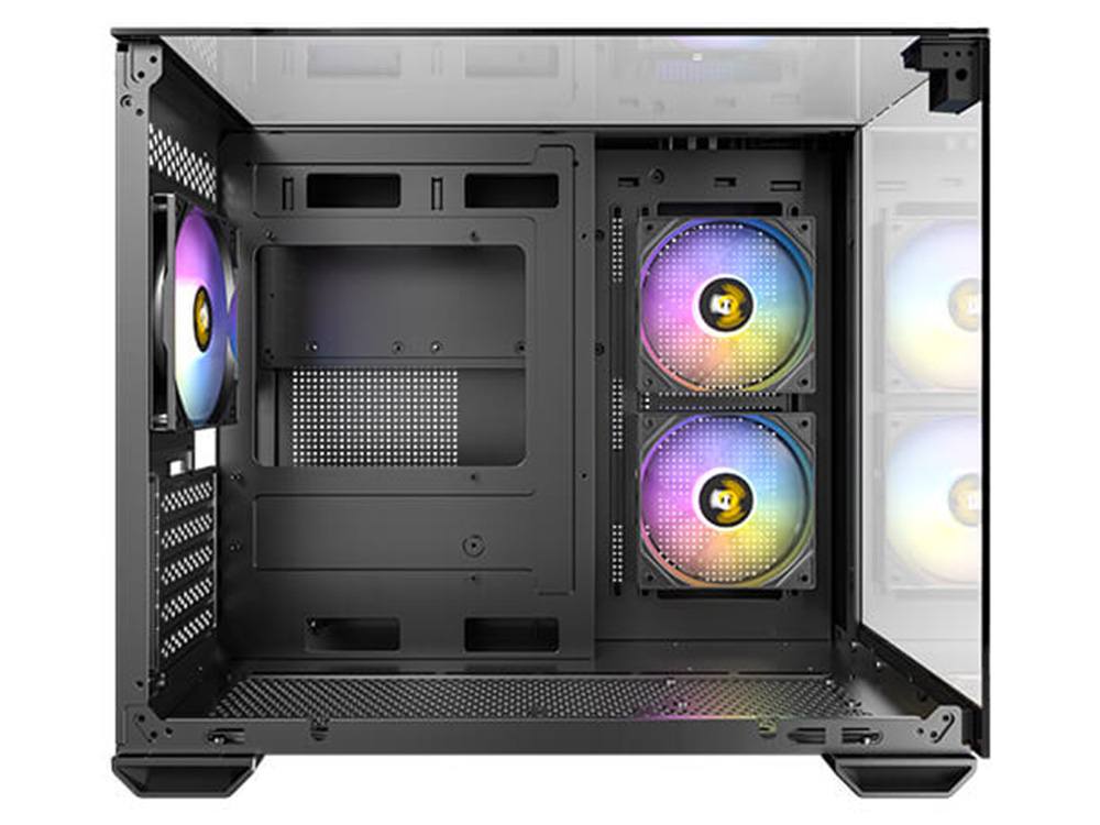 Antec CX600M Trio ARGB Micro-ATX Mini-Tower Case - Black [CX600M TRIO ...