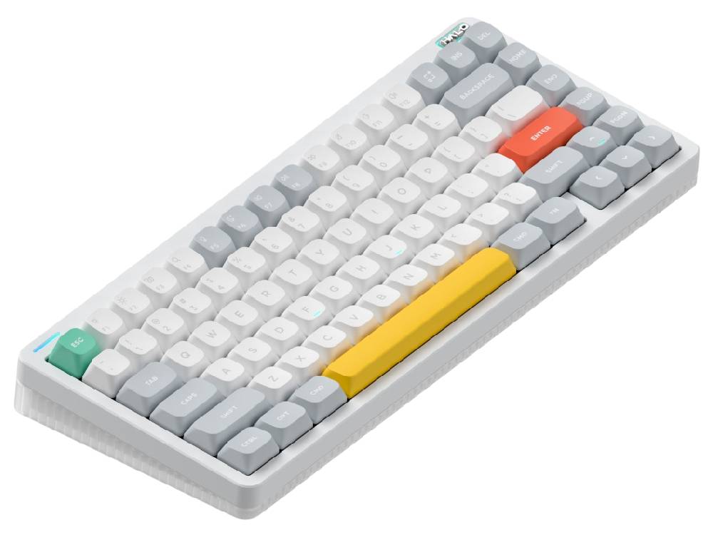 NuPhy Halo75 V2 QMK/VIA Wireless Mint Switch Mechanical Keyboard ...