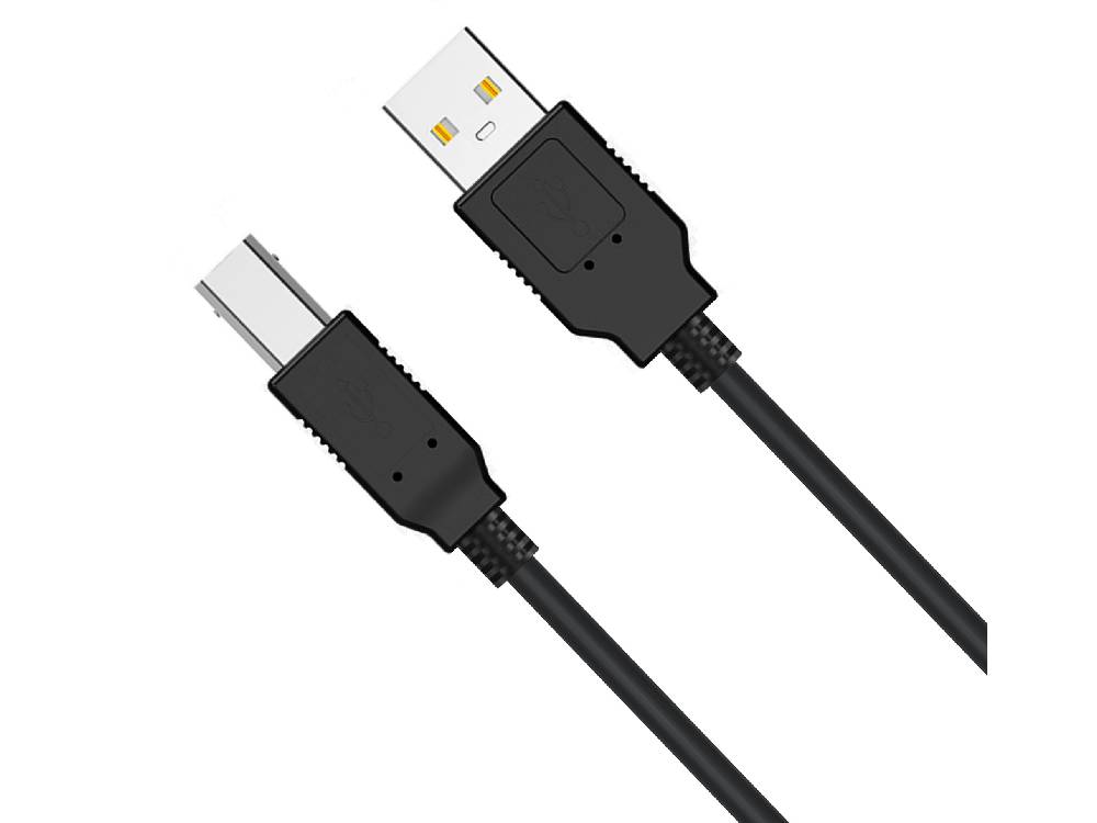 Cruxtec ATB-U2-2MBK 2m USB-A to USB-B Cable [ATB-U2-2MBK]