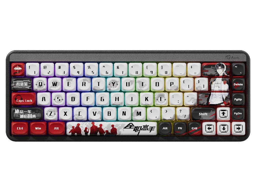 Akko JIN01 Rosewood Switch Aluminum Keyboard - The King's Avatar - Ye ...