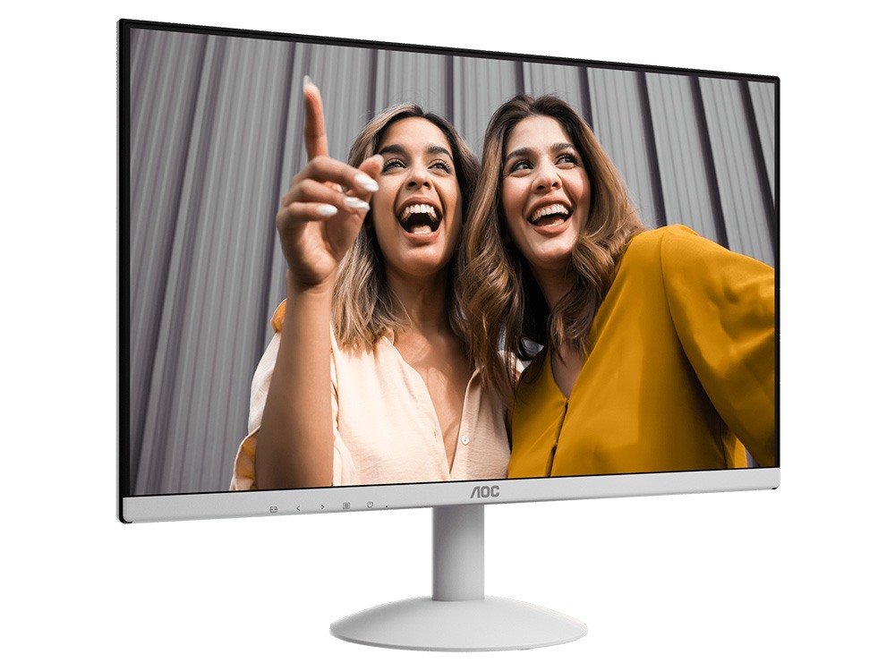 AOC 24B30H2/BW 24" FHD IPS 120Hz AdaptiveSync Monitor - White [24B30H2/BW]