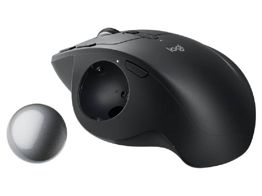 Logitech MX Ergo S Advanced Wireless Trackball Mouse - Graphite [910 ...