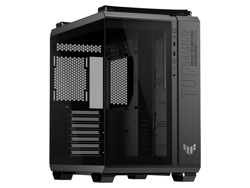 Asus TUF Gaming GT502 Horizon Dual-Chamber Mid-Tower Case - Black ...