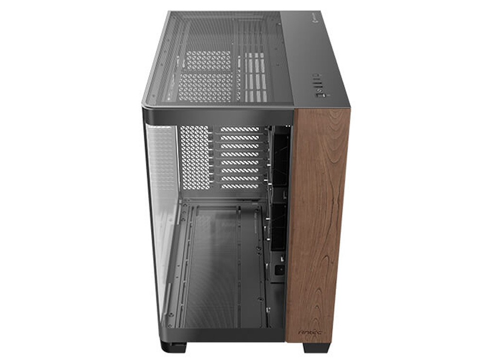 Antec C8 Curve Wood Tempered Glass Full-Tower Case - Black [C8 Curve Wood]