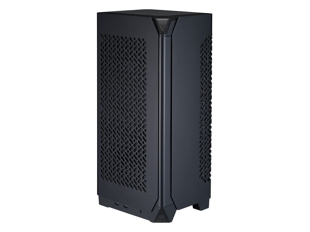 Cooler Master NCORE 100 Air Aluminium Mesh Mini-ITX Case - Black [NR100 ...