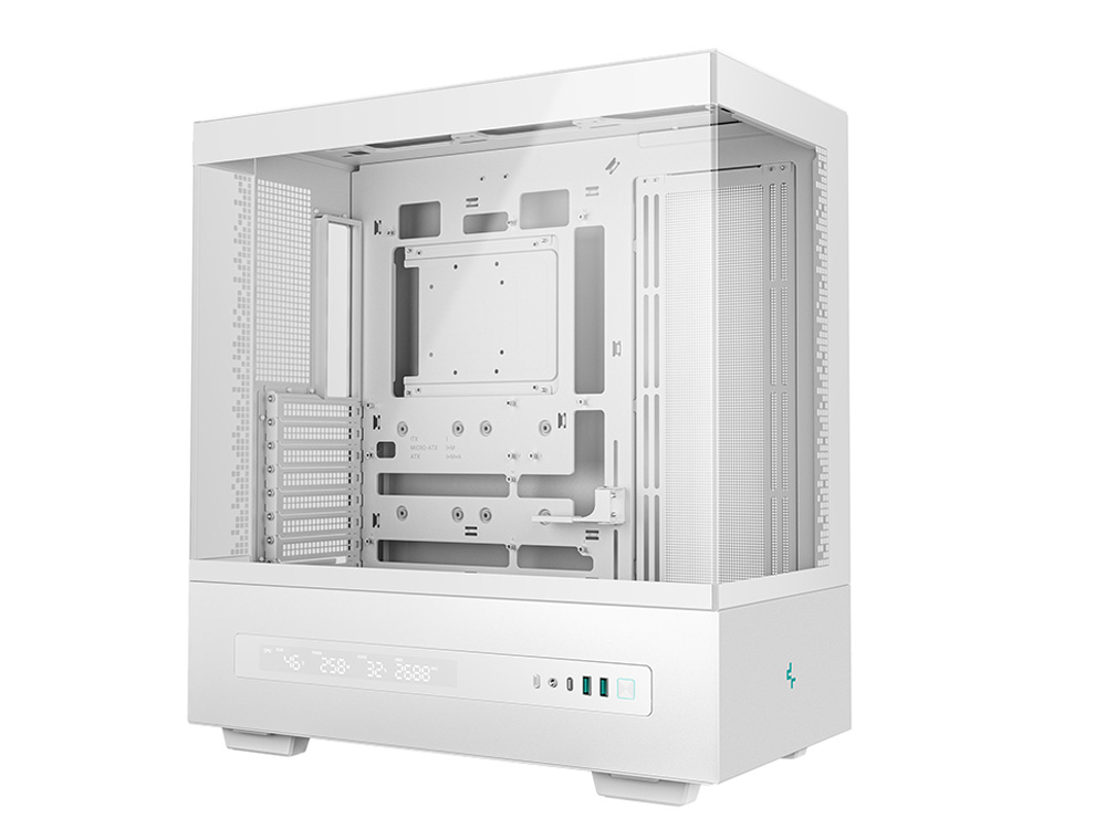Deepcool CH690 DIGITAL ATX Tempered Glass Side Panel Mid-Tower Case ...