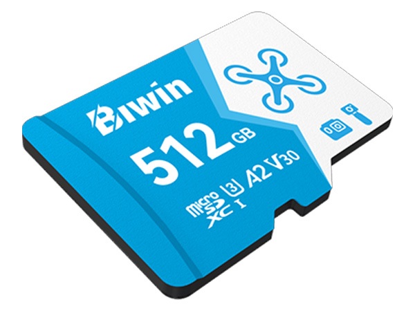 Biwin MS160 512GB UHS-I U3 V30 microSD Card [BIW-MS160-512G]