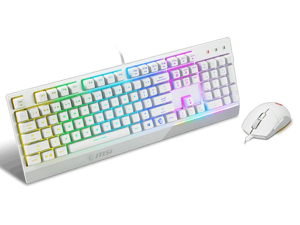 MSI Vigor GK30 RGB Wired Gaming Keyboard & Mouse Combo [Vigor GK30 ...
