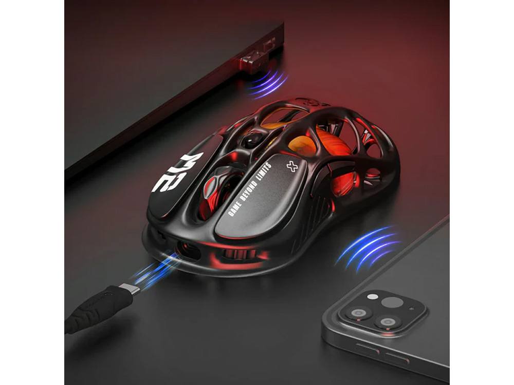 GravaStar Mercury M2 Wireless Gaming Mouse - Stealth Black [GRAVASTAR ...