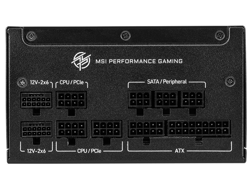 MSI MPG A850GS 850W 80+ Gold PCIE 5 Fully Modular ATX Power Supply [MPG ...