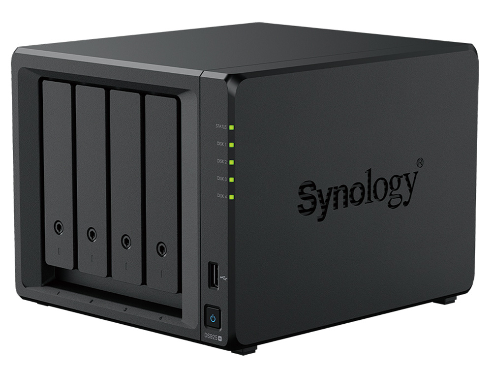 Synology DiskStation DS925+ Quad Core 4GB RAM 4-Bay Diskless NAS [DS925+]