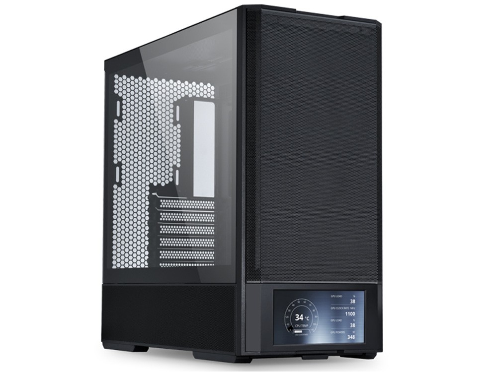 Lian Li Lancool 207 Digital Mid-Tower Case - Black [PC-LAN207DX]