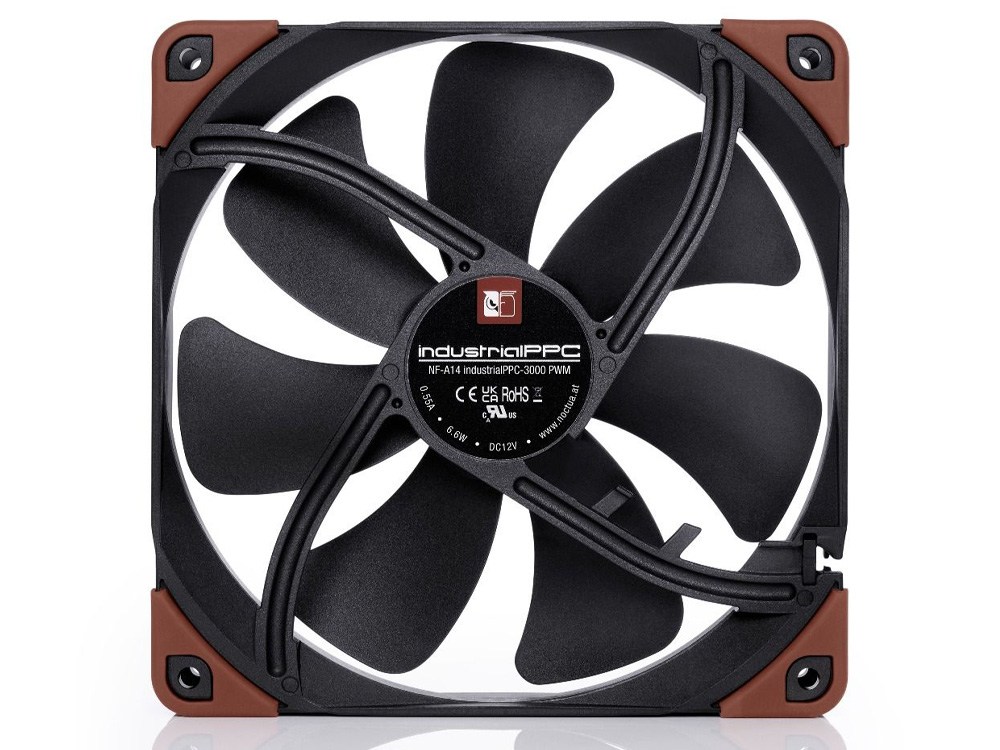 Noctua NF-A14 Industrial PPC 140mm 3000RPM PWM Fan [NF-A14-IPPC-3000-PWM]