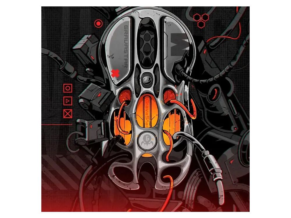GravaStar Mini Gaming Mouse Pad - Black [GRAVASTAR A8_MNMPD _BLK]
