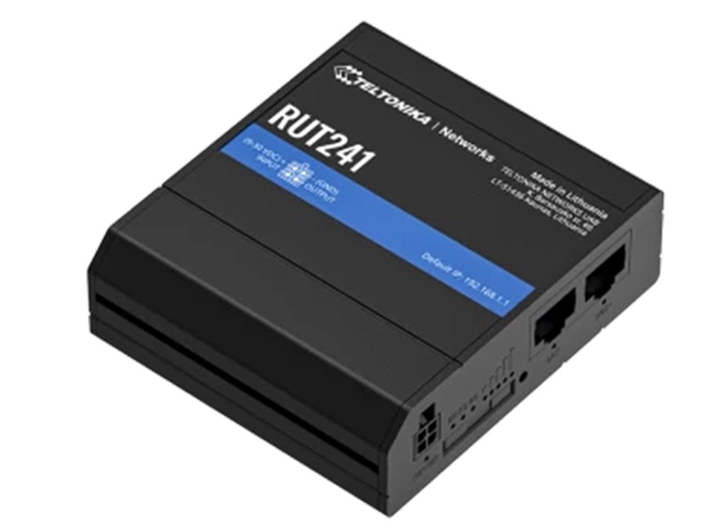 Teltonika RUT241 Industrial 4G LTE Router/Firewall [RUT241065000]