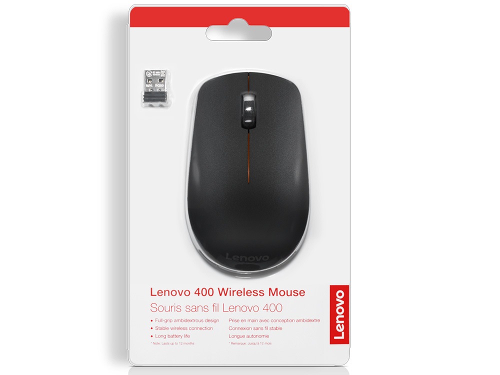 Lenovo 400 2.4GHz Wireless Optical Mouse [GY50R91293]