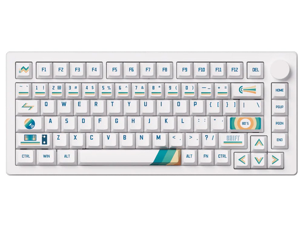 Akko MonsGeek M1 V5 VIA Multi-mode Botany Switch Mechanical Keyboard ...