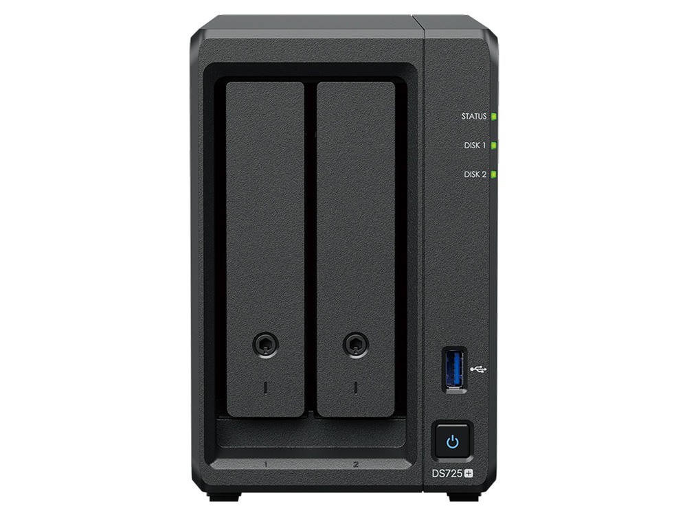 Synology DiskStation DS725+ Ryzen R1600 Dual Core 4GB RAM 2-Bay NAS ...
