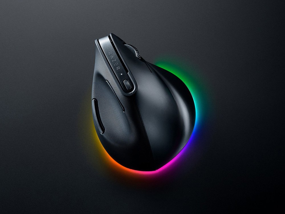 Razer Pro Click V2 Vertical Right-handed Ergonomic Wireless Mouse [RZ01 ...