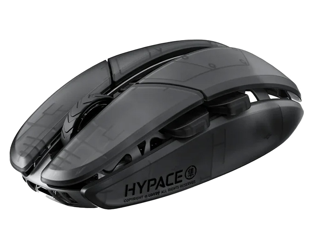 Lofree Hypace 8K Magnesium Wireless Gaming Mouse - Jet Black [MSLFOE923BK]
