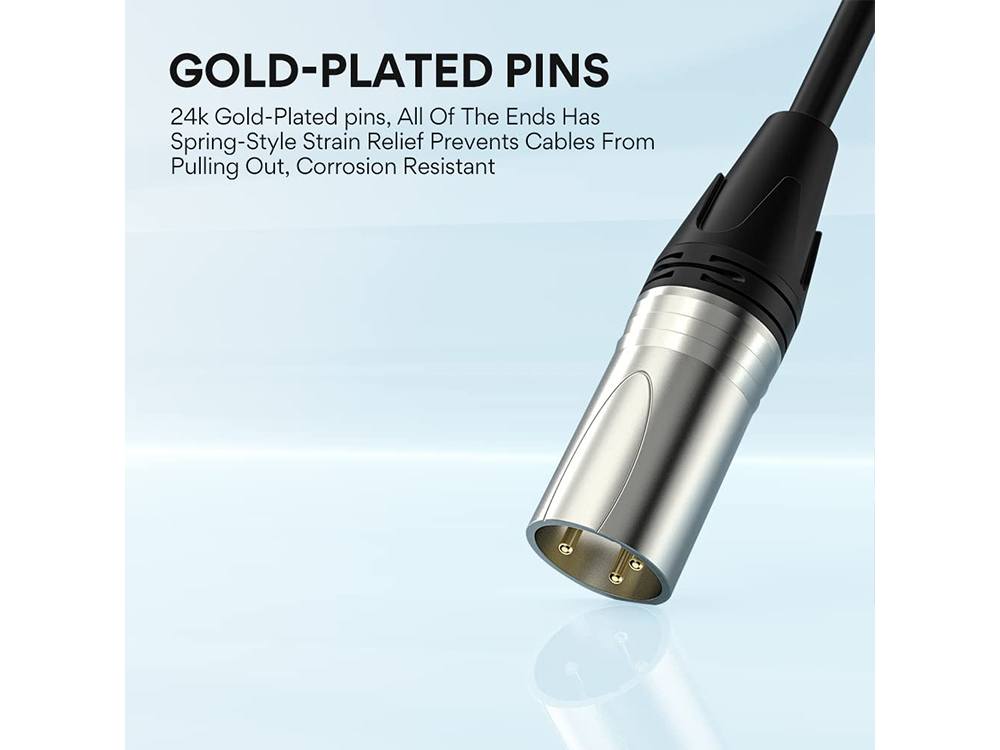Maono 1.8m 6.5FT Premium XLR Microphone Cable [MNXLR180]