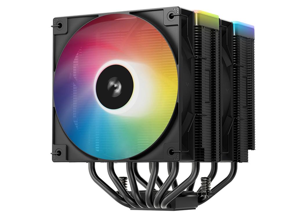 Deepcool AG620 V2 Black Zero 120mm with ARGB Top Cover CPU Cooler ...