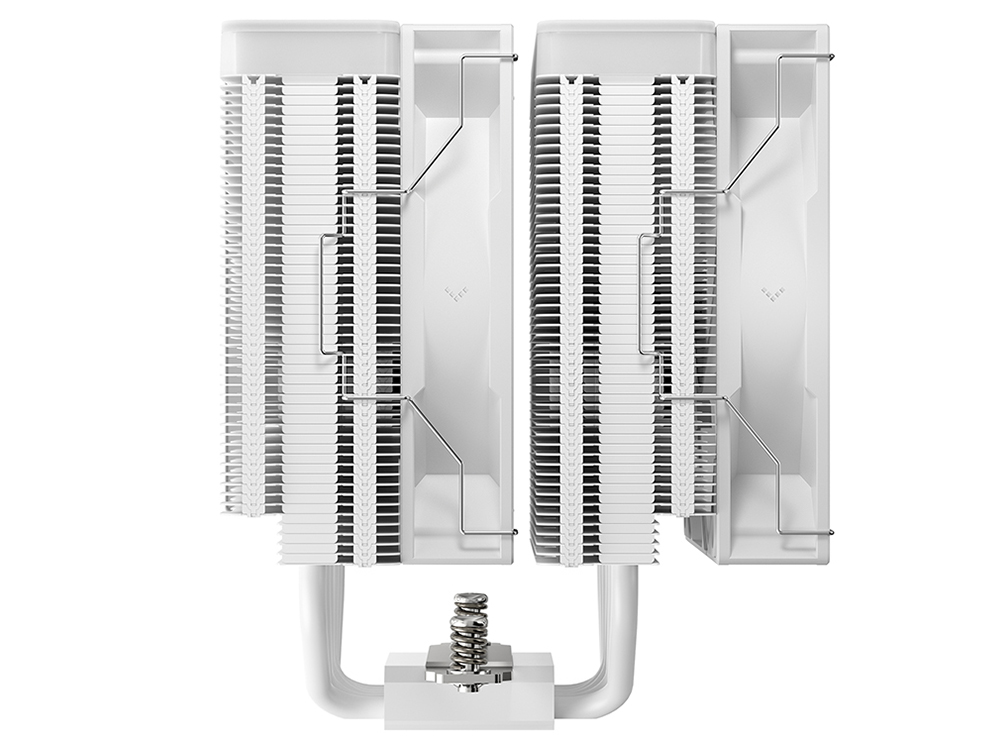 Deepcool AG620 V2 120mm with ARGB Top Cover CPU Cooler - White [R-AG620 ...