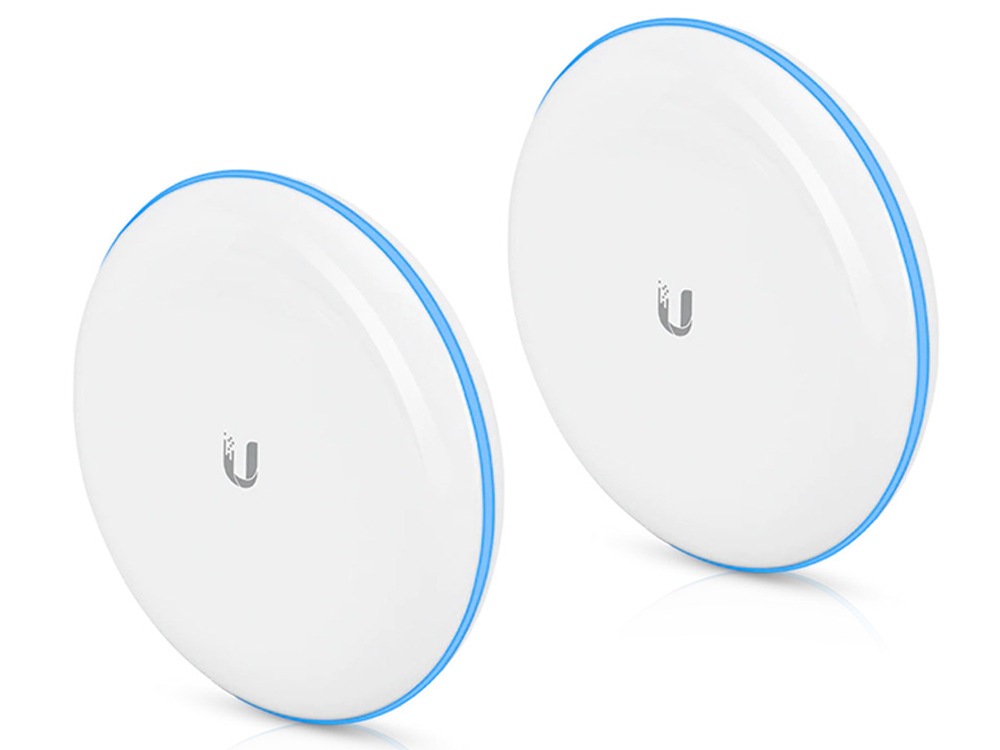 Ubiquiti UniFi 60GHz 1.7Gbps Link Building-to-Building Bridge (2-Pack ...