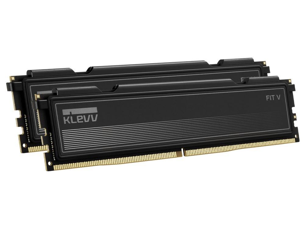 KLEVV FIT V 32GB (2 x 16GB) DDR5 6000MHz CL28 Desktop RAM - Black (not ...