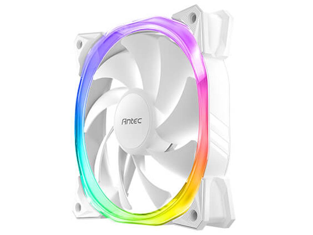 Antec Fusion 120mm ARGB Fans with ARGB Controller - White (5-Pack) [CAA ...