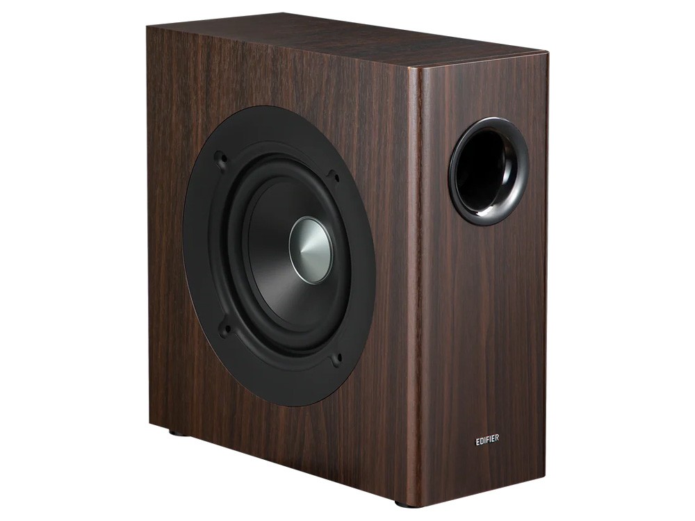 Edifier T5s Powered Subwoofer 70W RMS Speaker - Brown [T5S-BROWN]