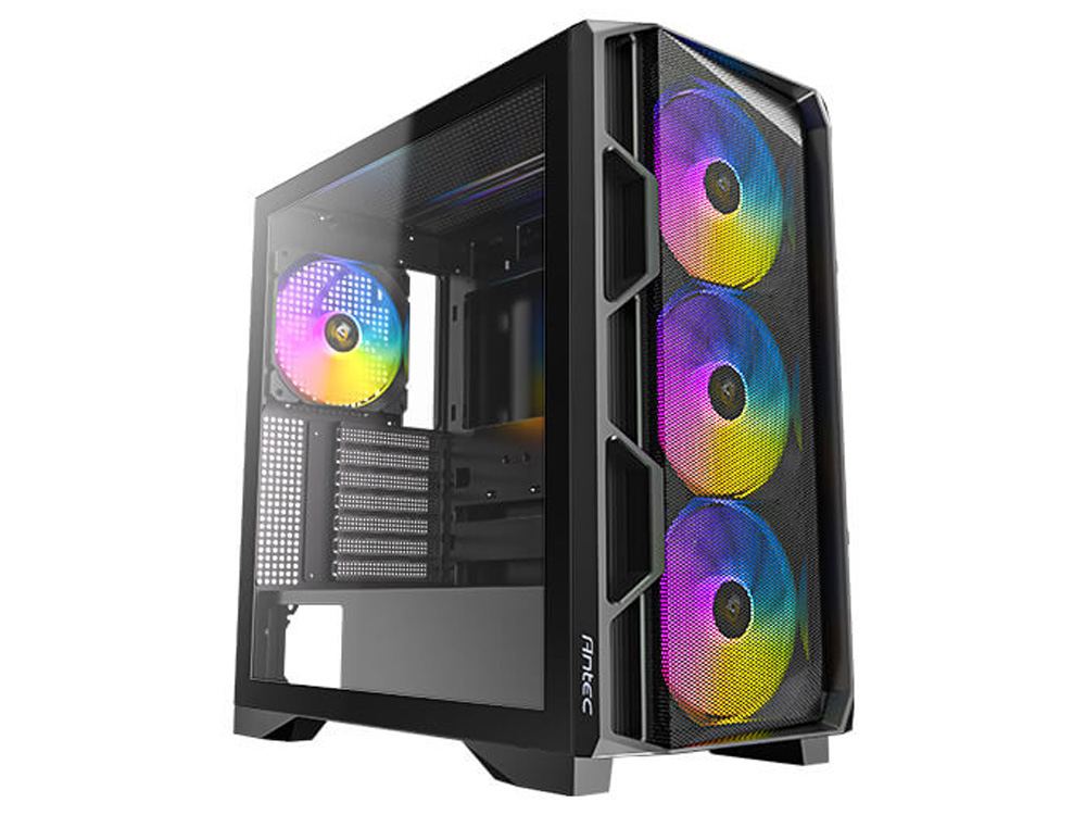 Antec AX1000 ARGB Mid-Tower Gaming Case - Black [AX1000 ARGB]