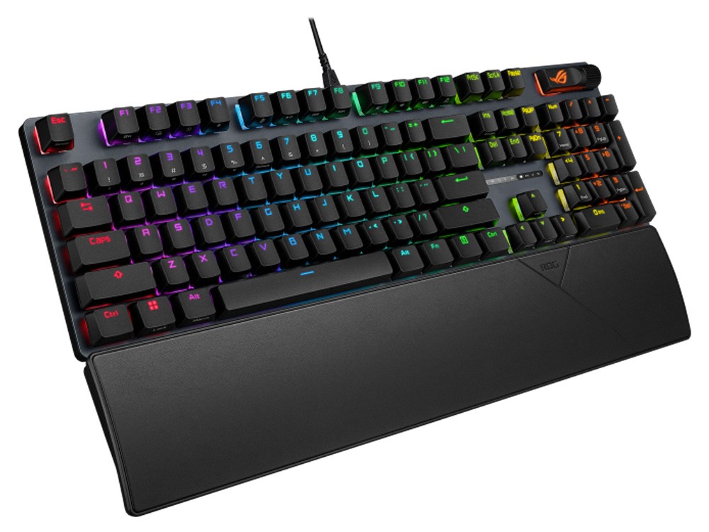 ASUS ROG Strix Scope II X Wired PBT Storm Switch Gaming Keyboard [ROG ...