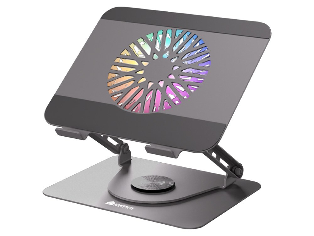 Fantech NC30 RGB Laptop Cooler Cooling Stand with 360° Rotating Base ...