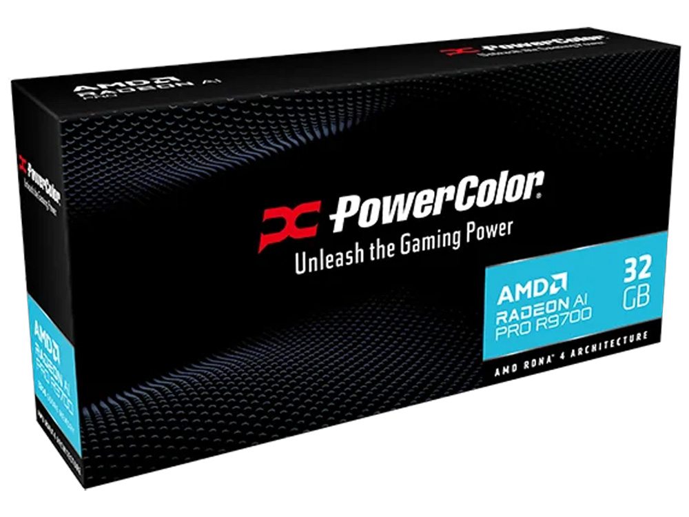 PowerColor Radeon AI PRO R9700 32GB GDDR6 Graphics Card [AI PRO R9700 ...