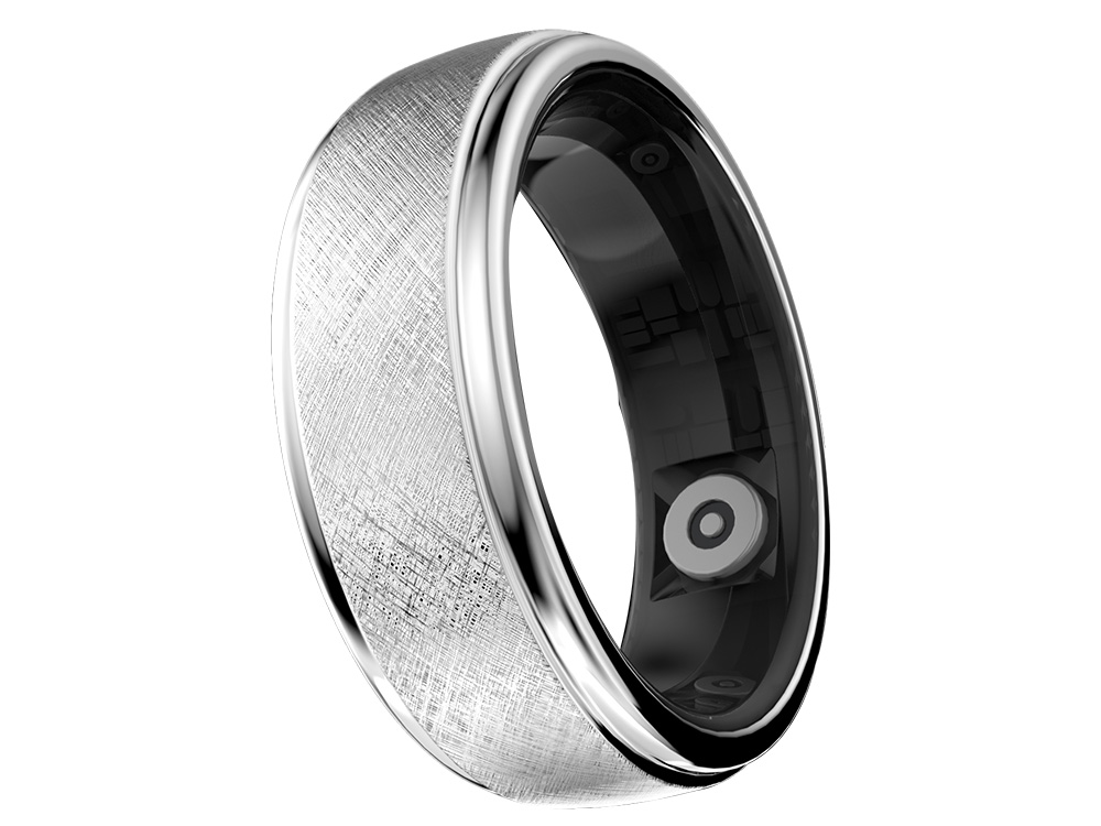 Hifuture FutureRing 2 Smart Ring - Titanium Silver (Size 11 ...