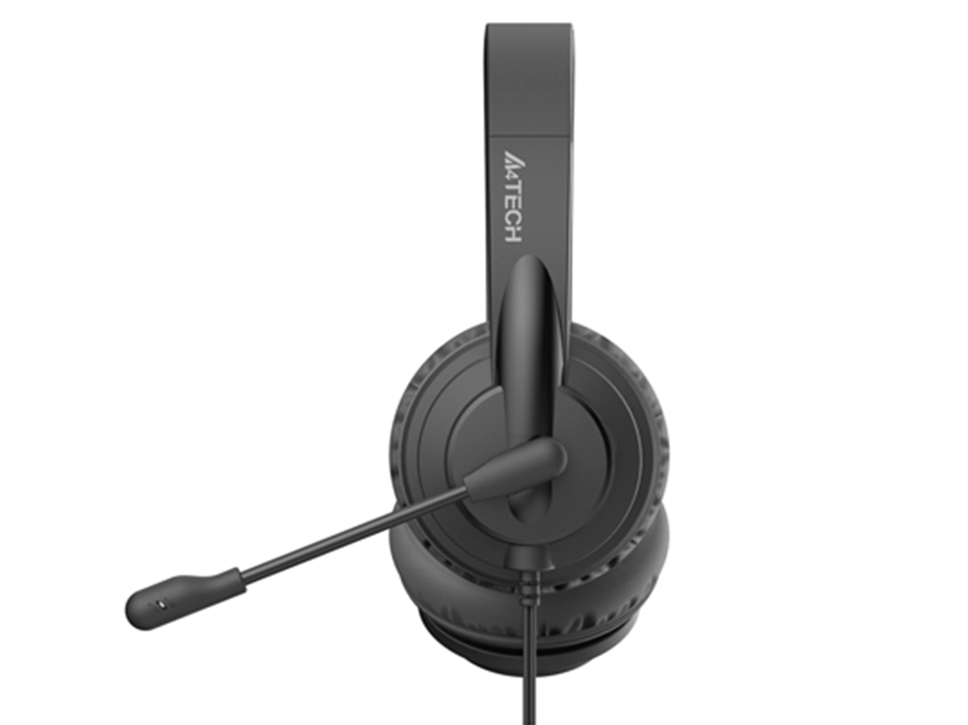 A4Tech Stereo USB Headset - Black [HU-10 Black]